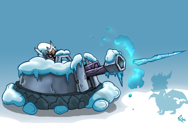 Ronald Marc - Spyro "a new beginning" concept art.