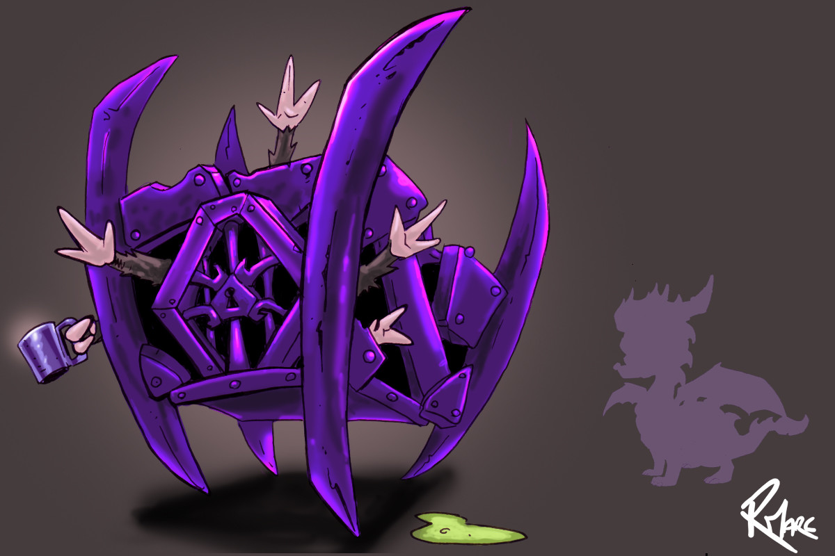 Ronald Marc - Spyro "a new beginning" concept art.