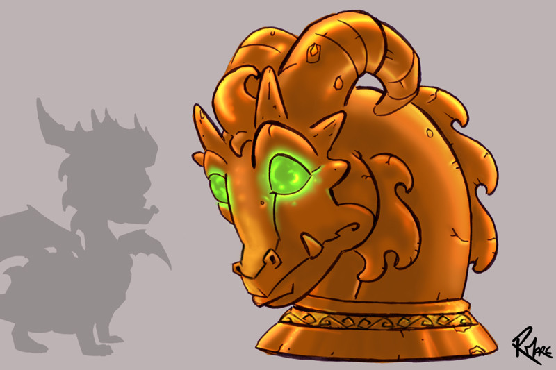 Ronald Marc - Spyro "a new beginning" concept art.