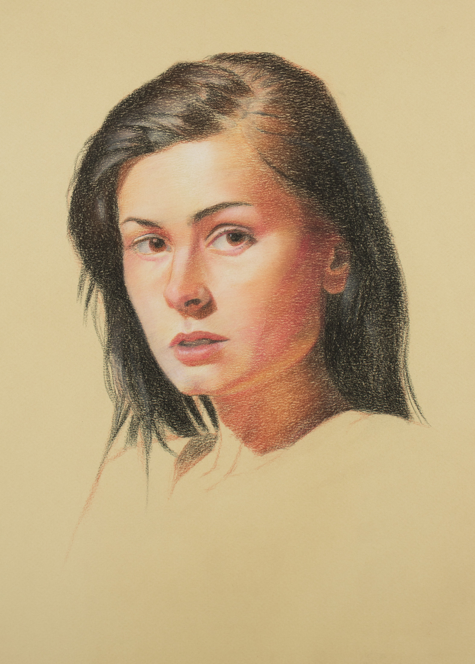 ArtStation - Pastel portrait