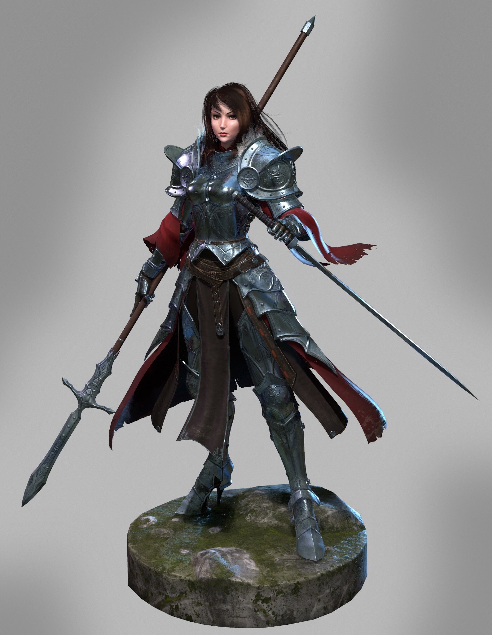 ArtStation - Spear Knight