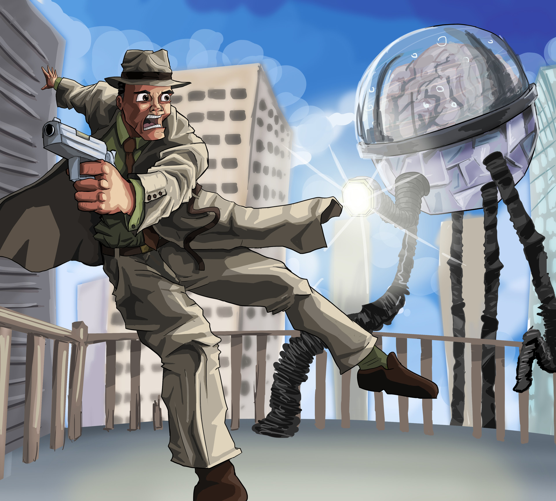 ArtStation - Action Scene