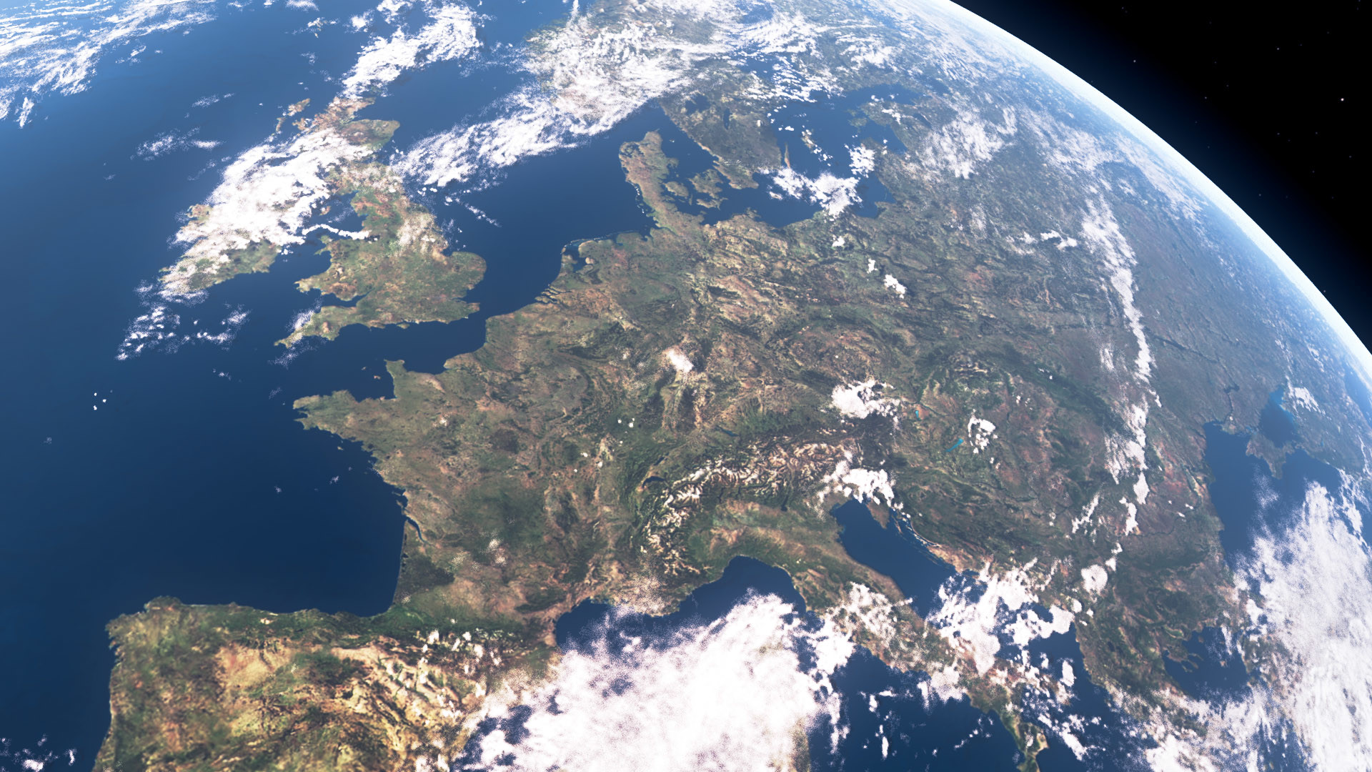 ArtStation - Earth Zoom - 2017