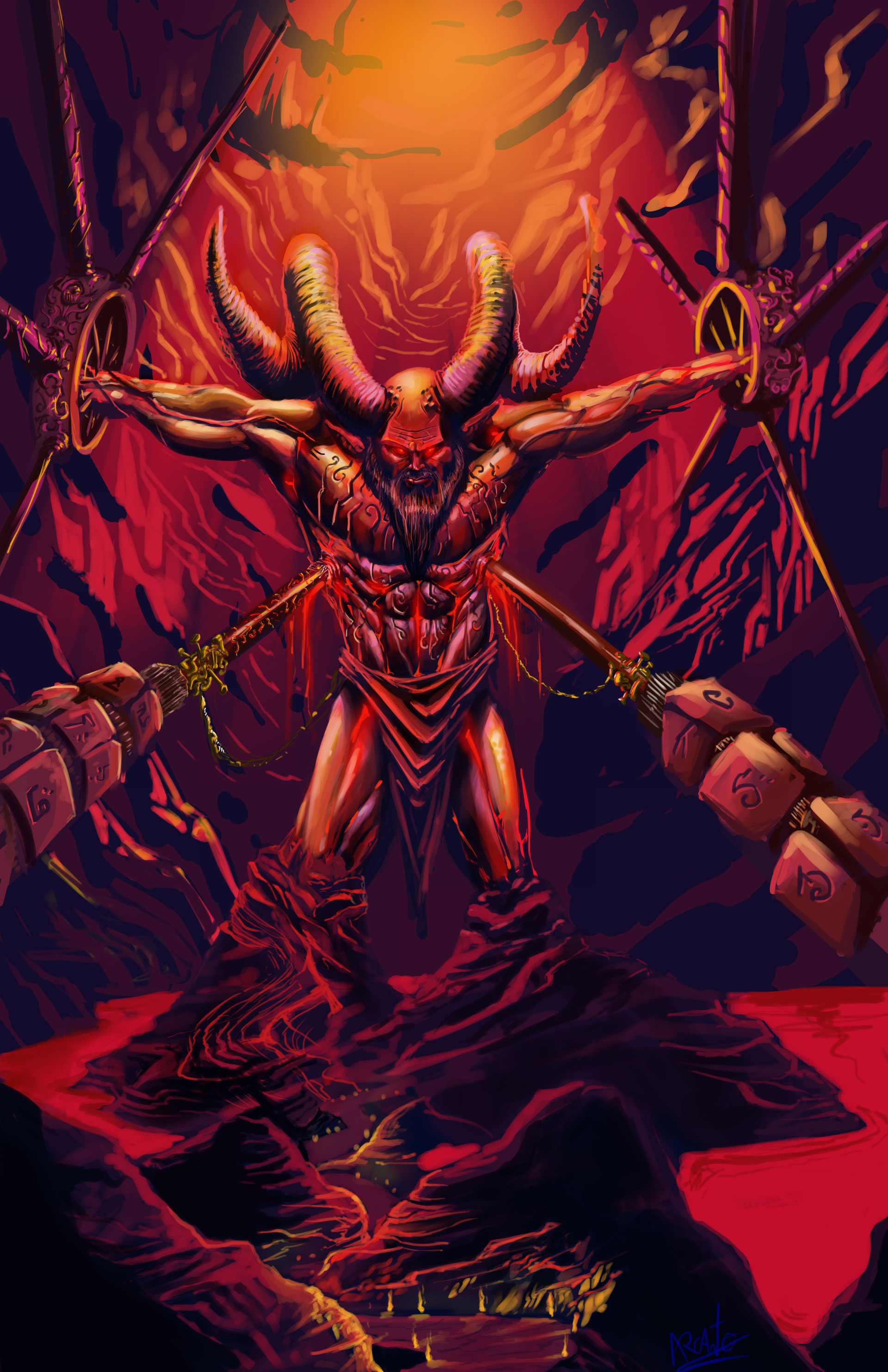 ArtStation - earth god