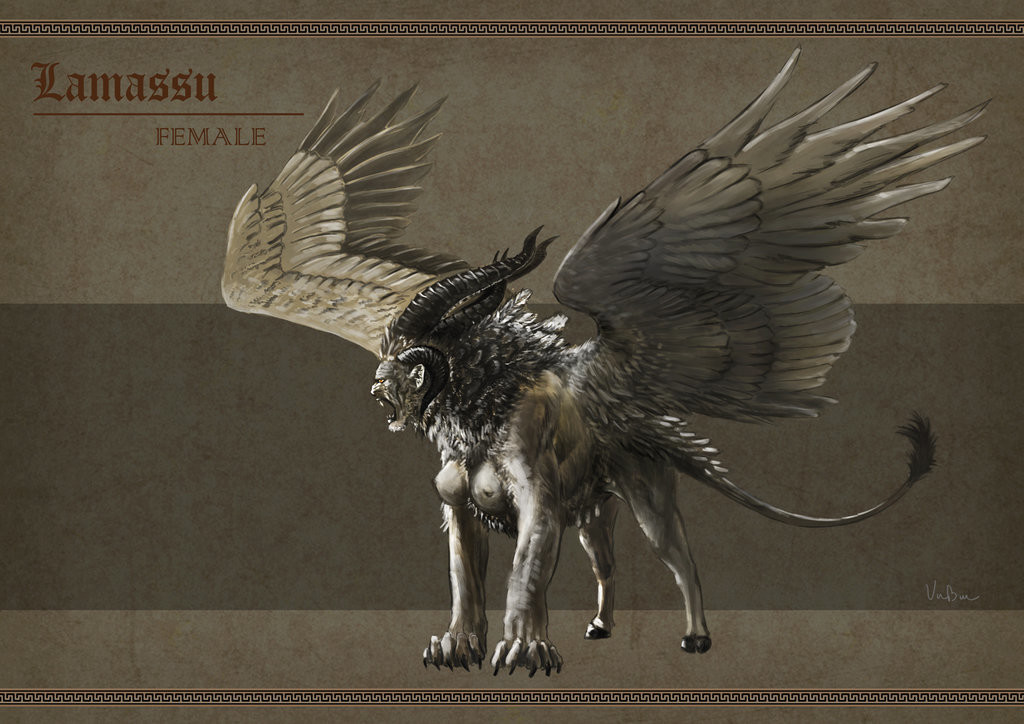 ArtStation - Lamassu concept