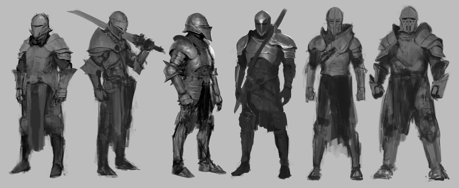 ArtStation - Lonely Knights