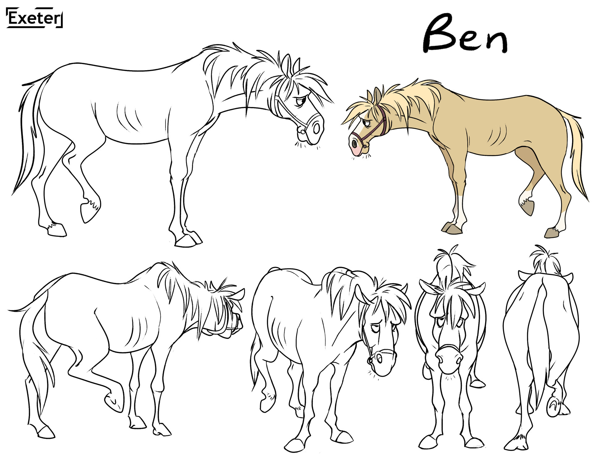 ArtStation - Ben character rotation