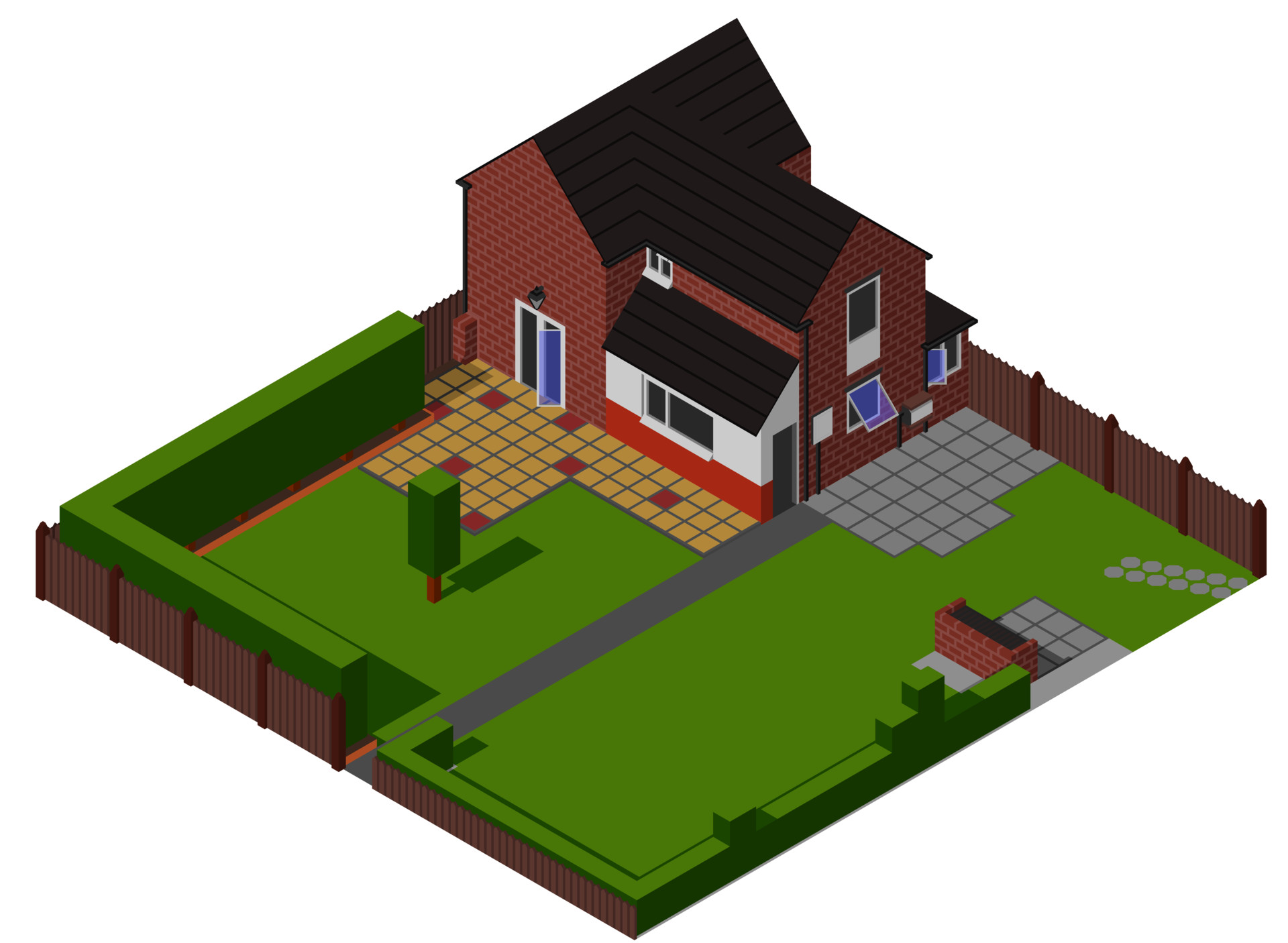 ArtStation - Isometric Home