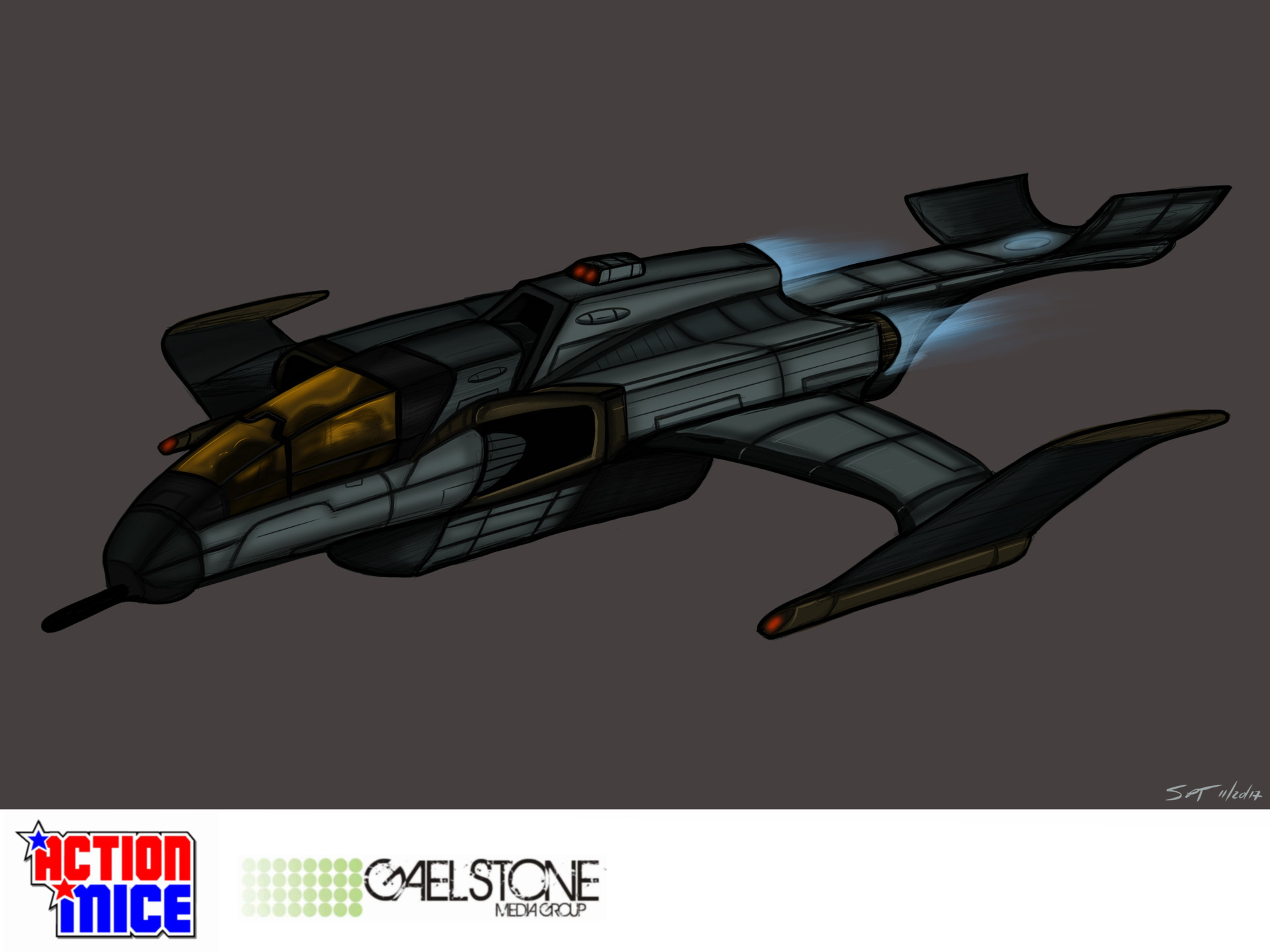 ArtStation - Action Mice Vehicle Concept Stork