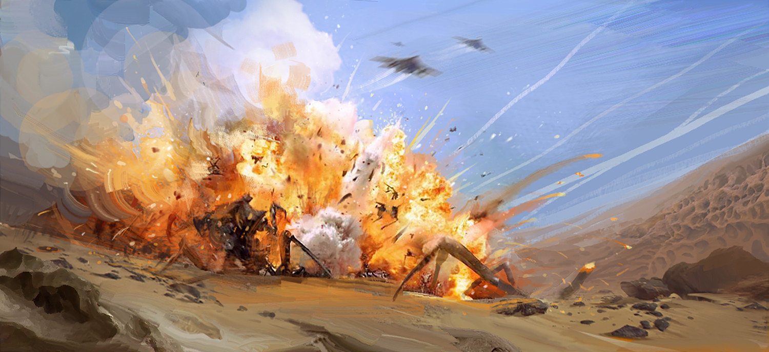 ArtStation - Explosion