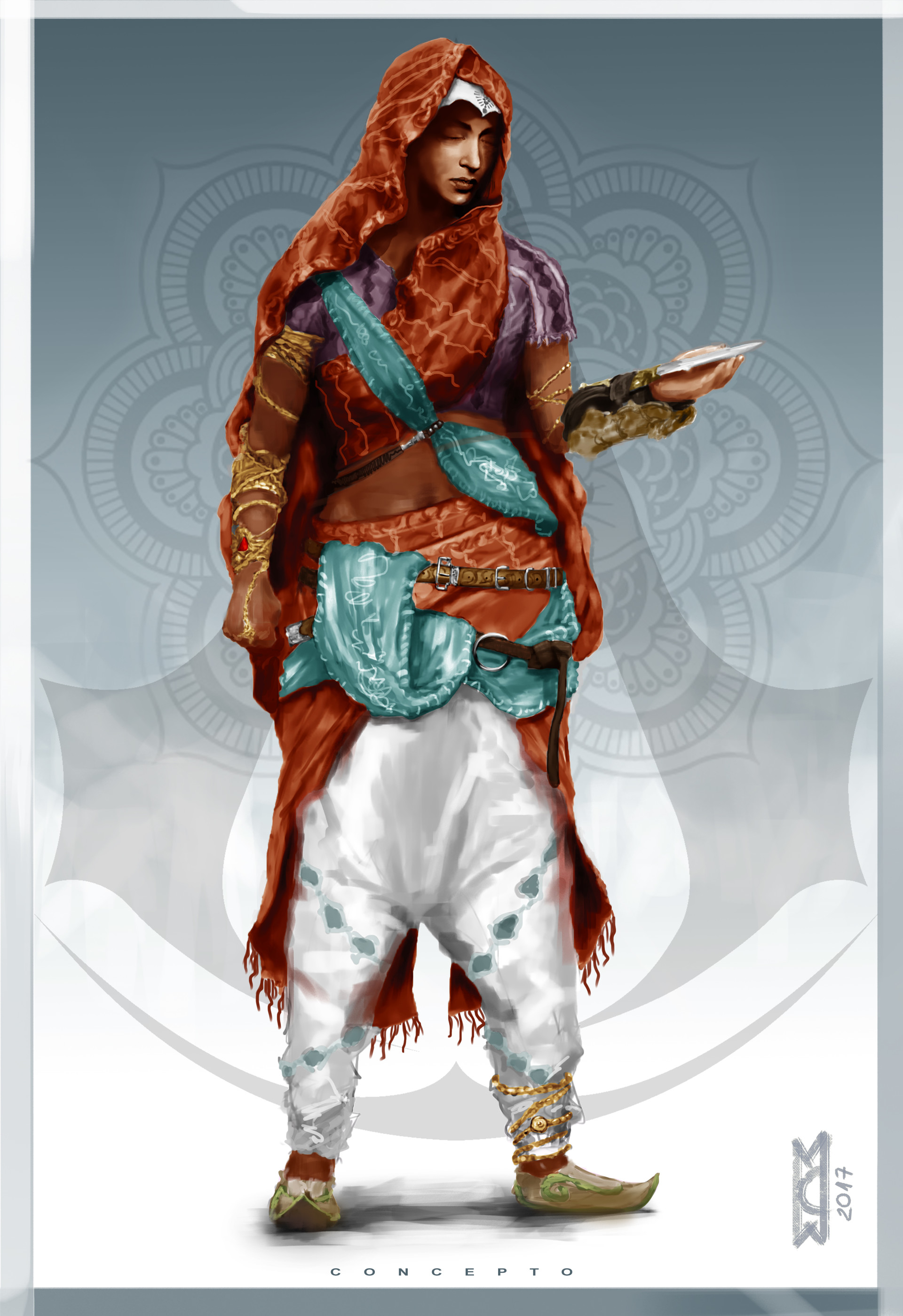 ArtStation - Assassin's Creed - Indian Character Redesigned (FAN ART)