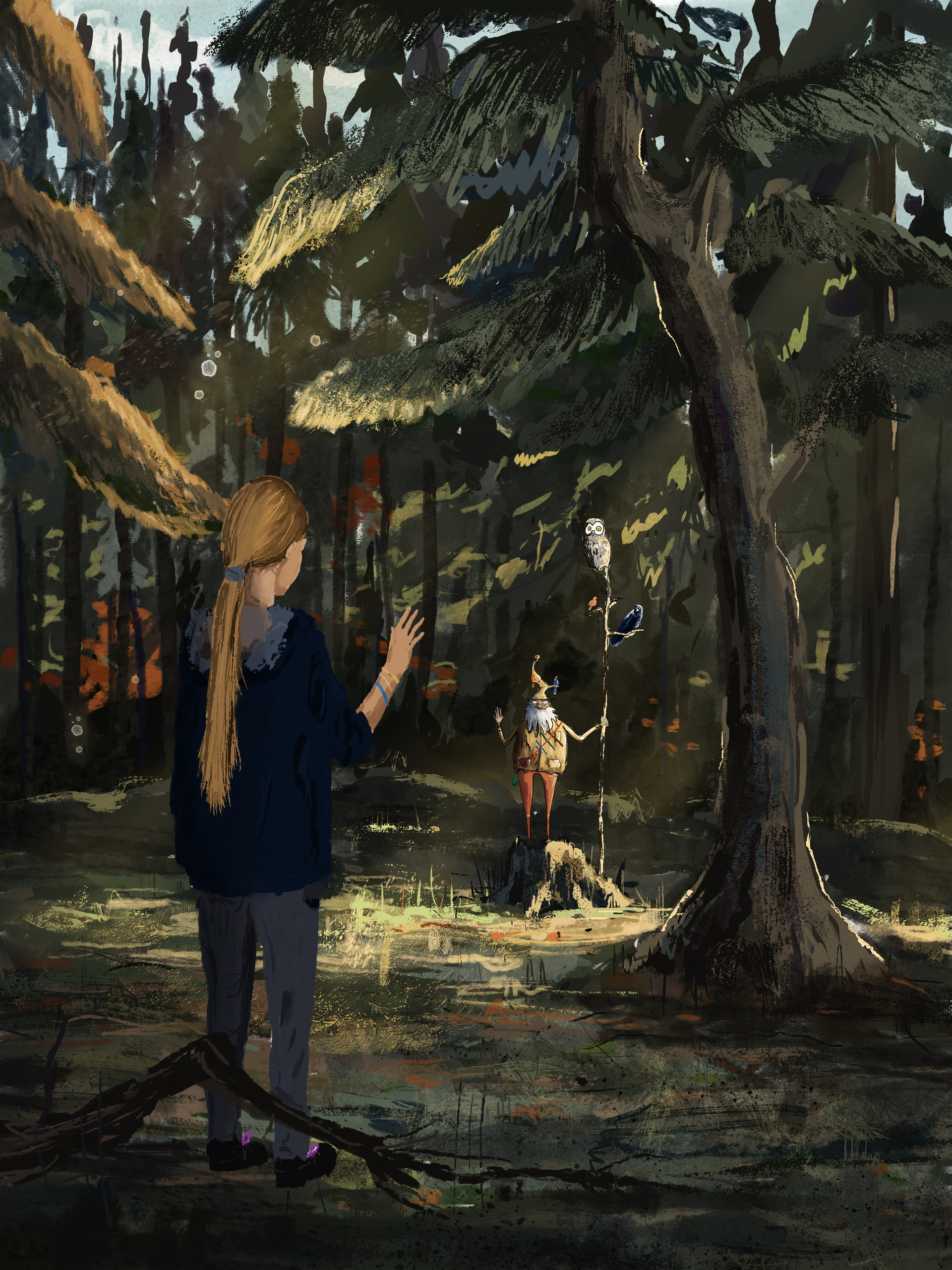 ArtStation - Sound of the forest