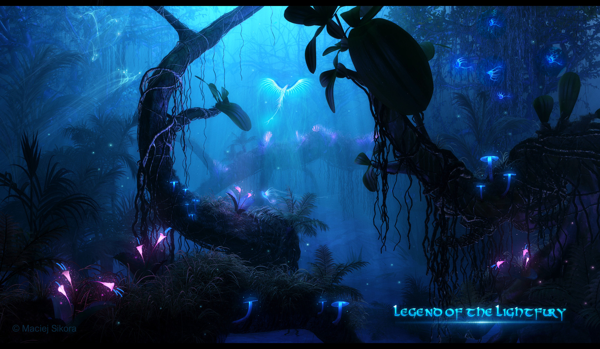 ArtStation - Fantasy forest