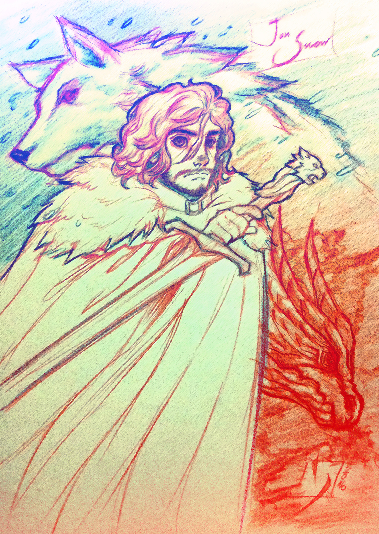 ArtStation - Jon Snow