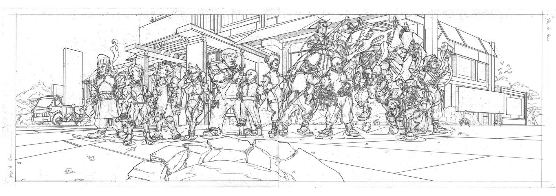 ArtStation - Dojo G Pencils