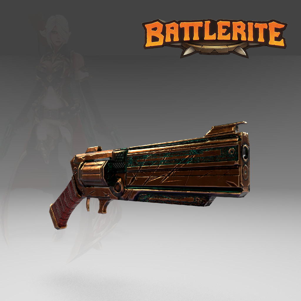 ArtStation - Jade's Pistols (Battlerite)