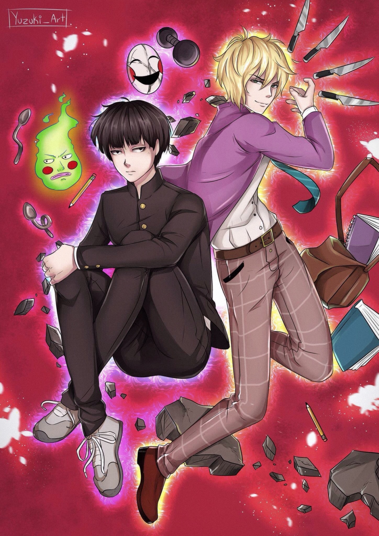 ArtStation - MOB PSYCHO 100