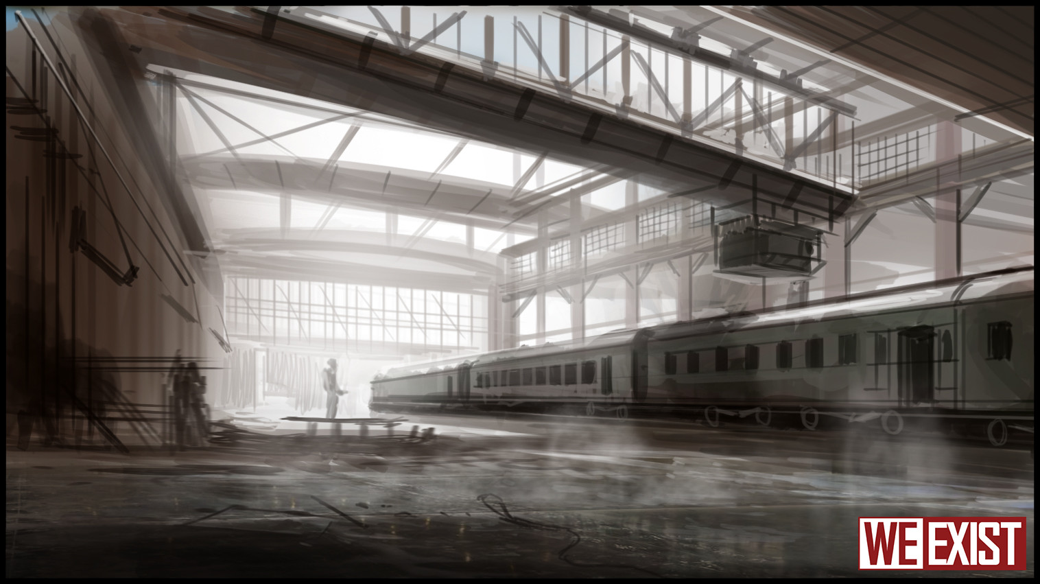 Jeffrey Yu - Railyard Concept Art