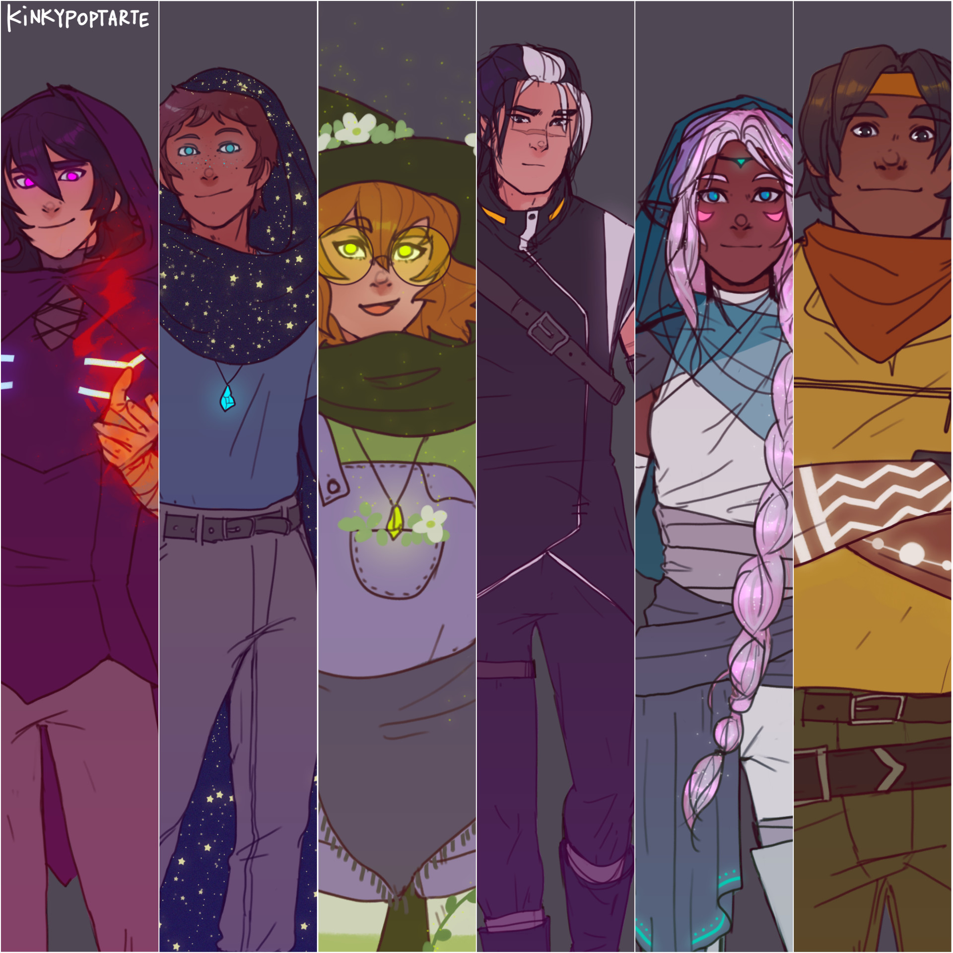 ArtStation - voltron witch!au