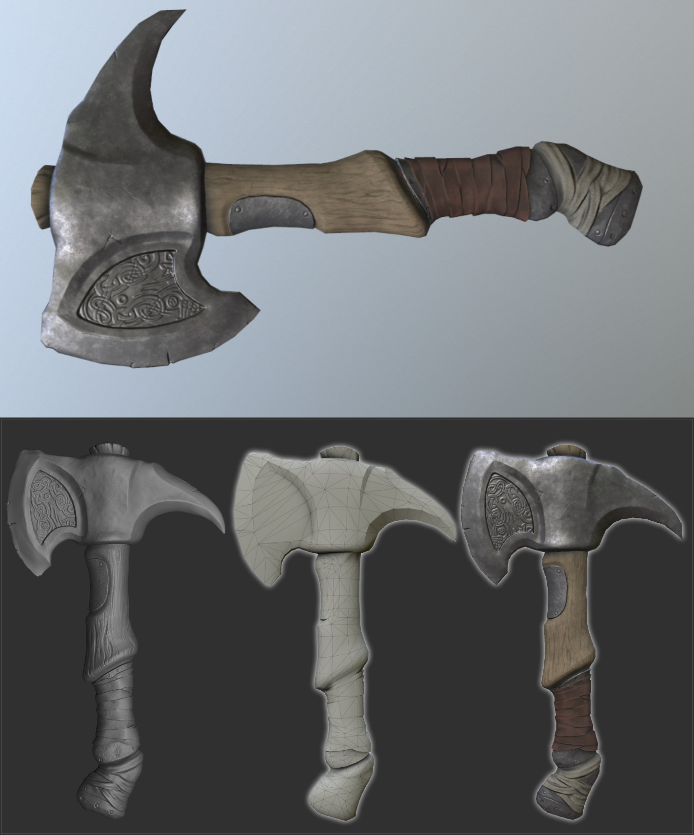 ArtStation - New Axe model