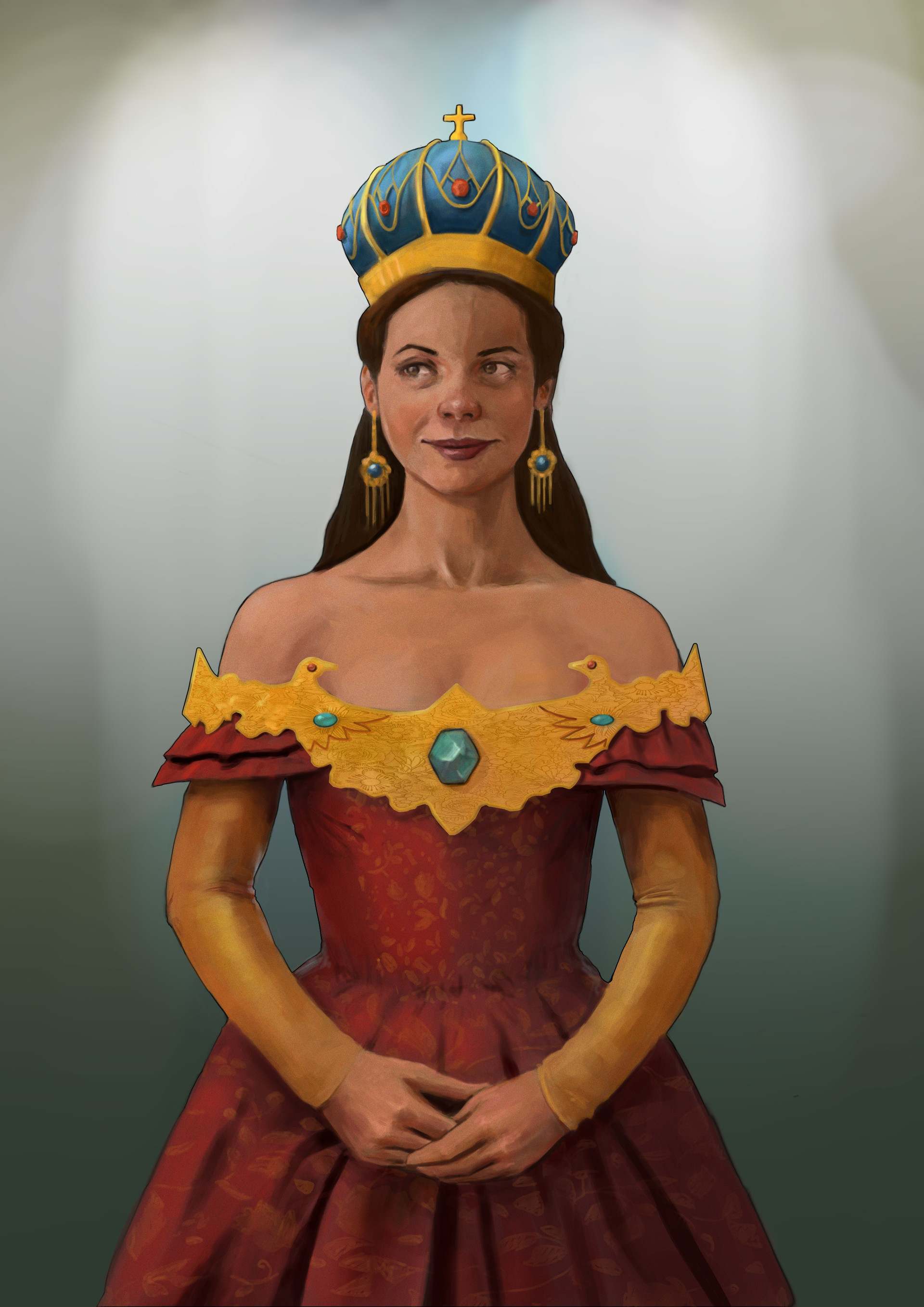 ArtStation - Reign queen version. 2017