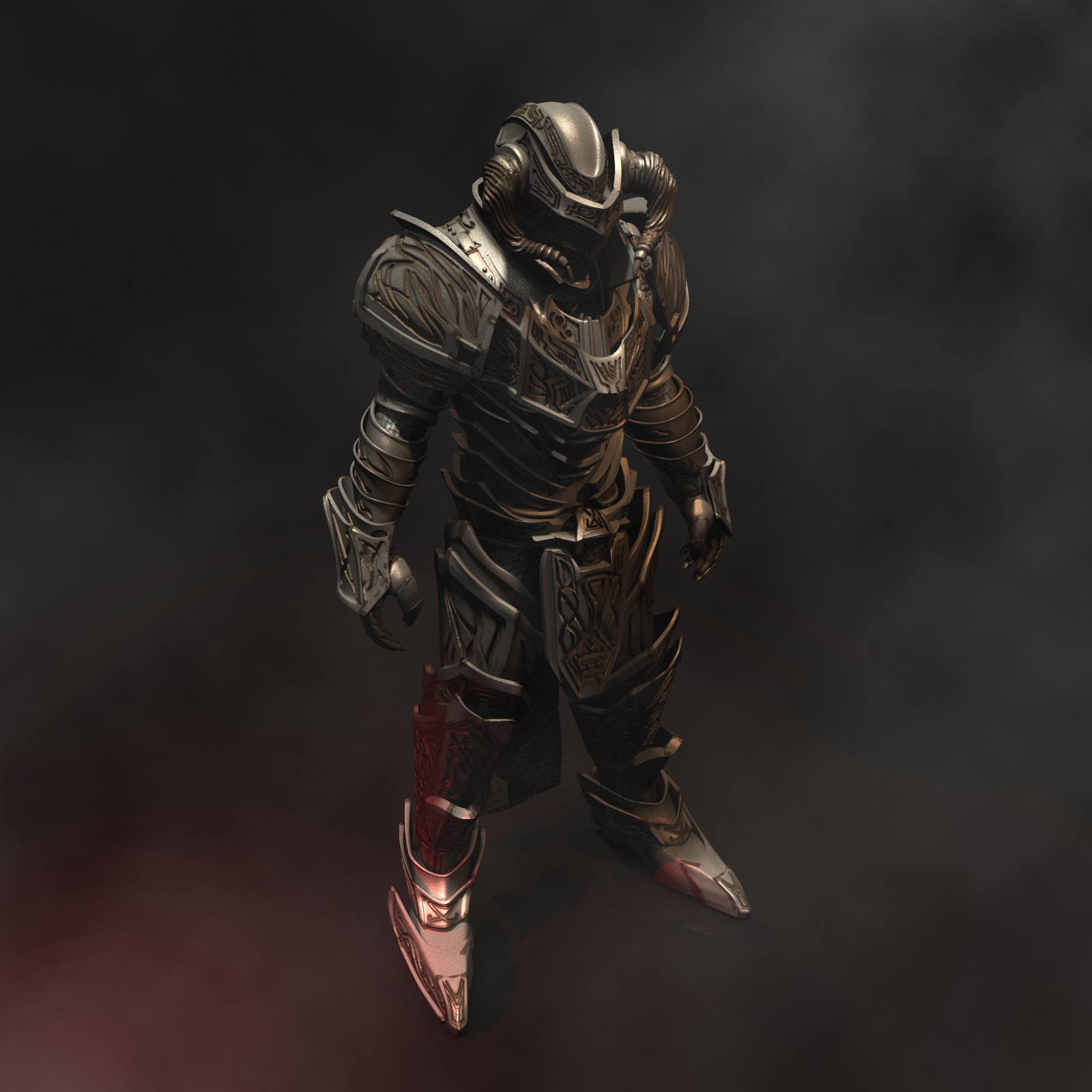 ArtStation - Devil Knight KEYSHOT Rendering