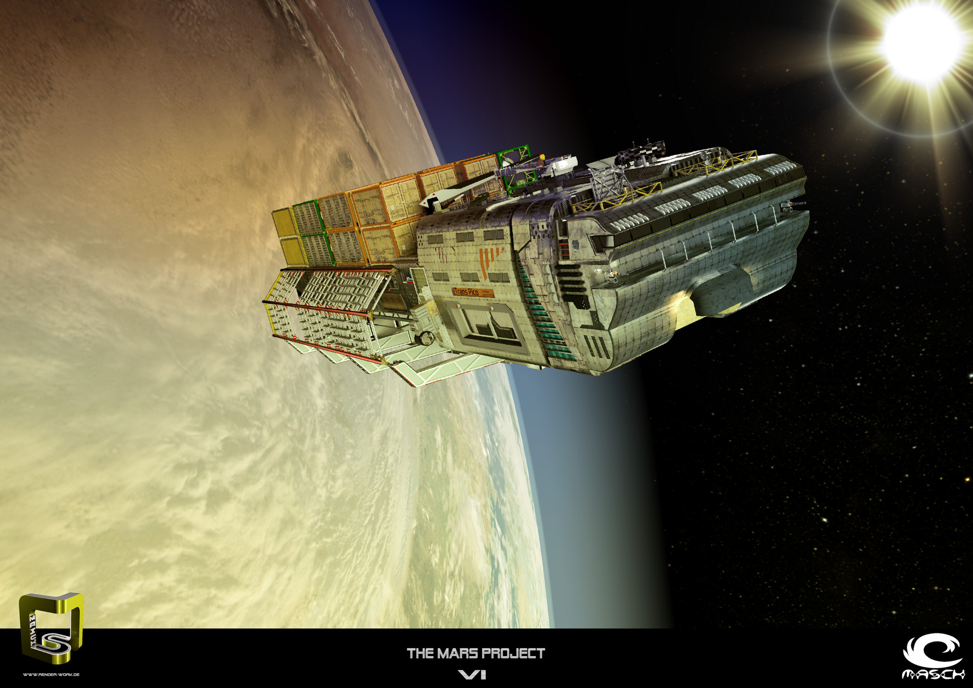 ArtStation - The Container Ship