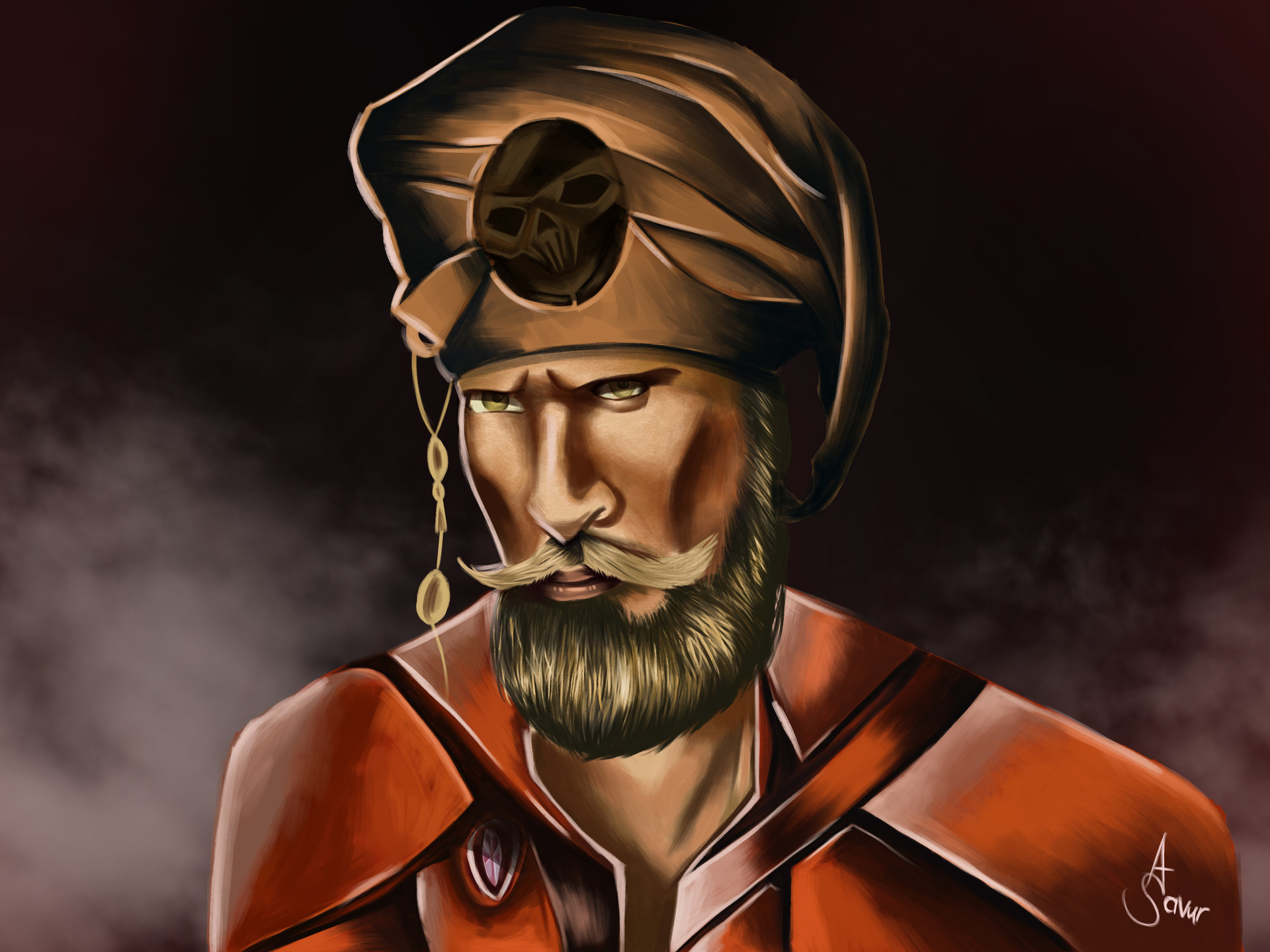 ArtStation - Pirate Painting