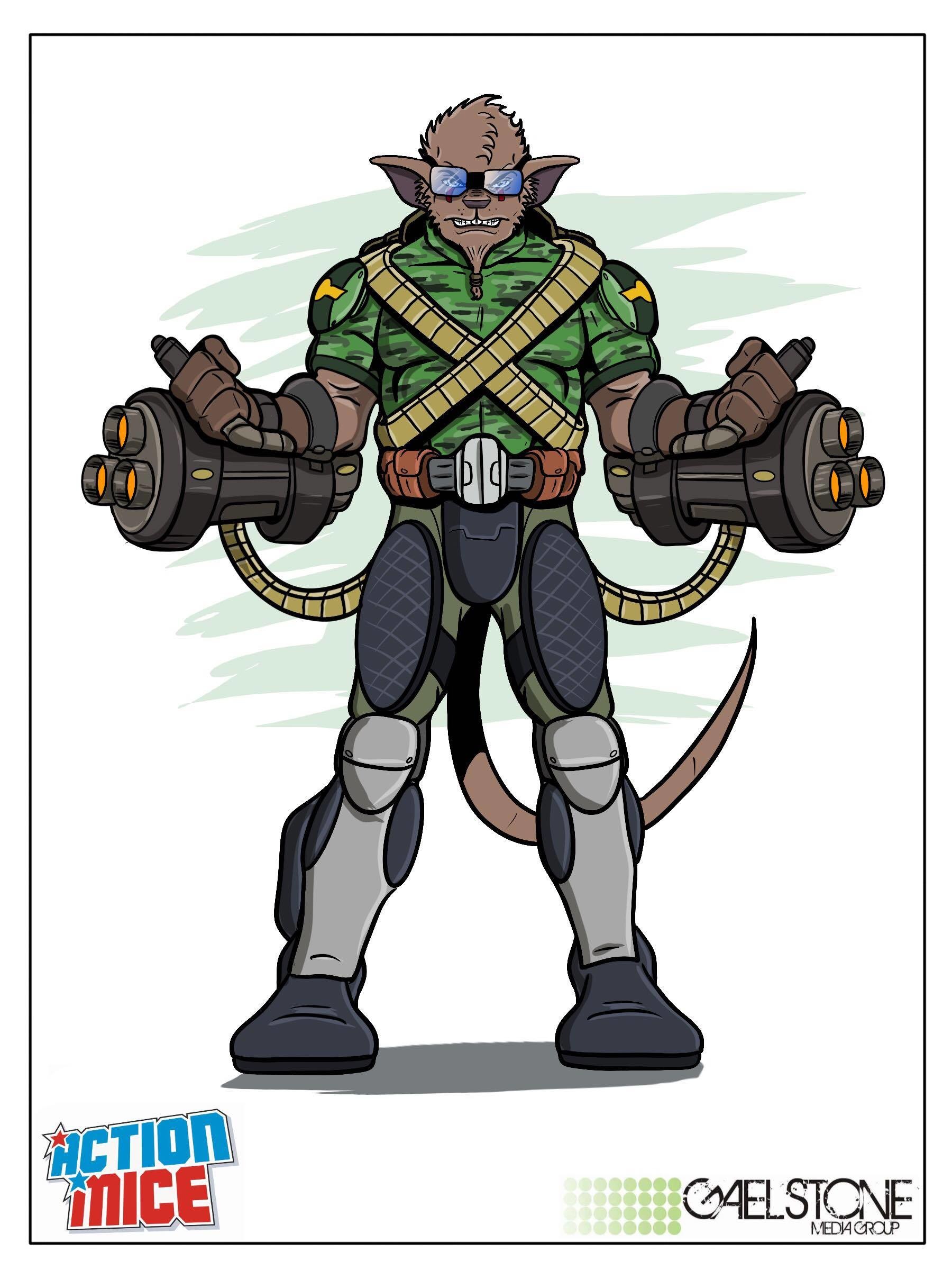 ArtStation - Action Mice Character Concept Chunk 2.0