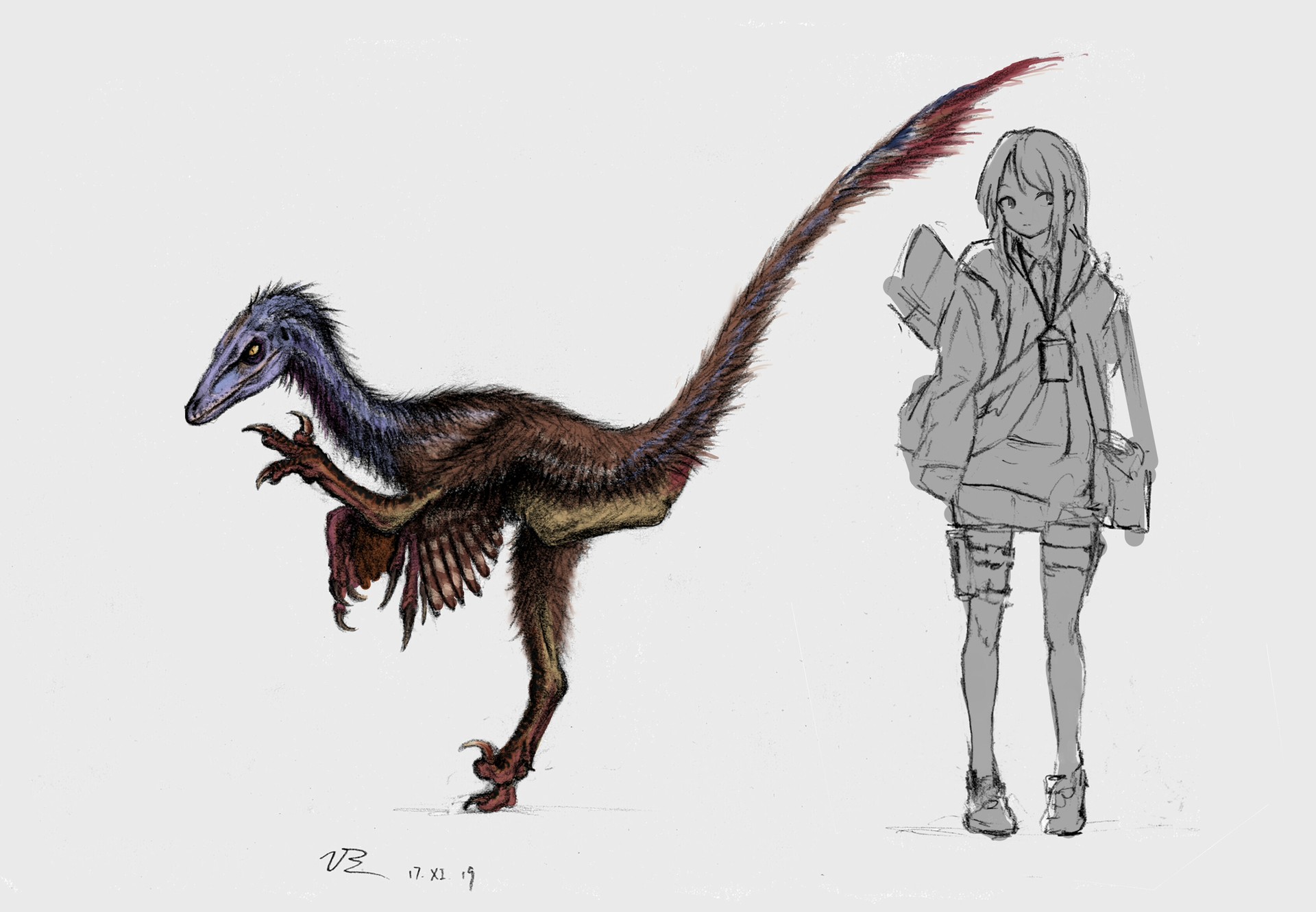 ArtStation - Stenonychosaurus