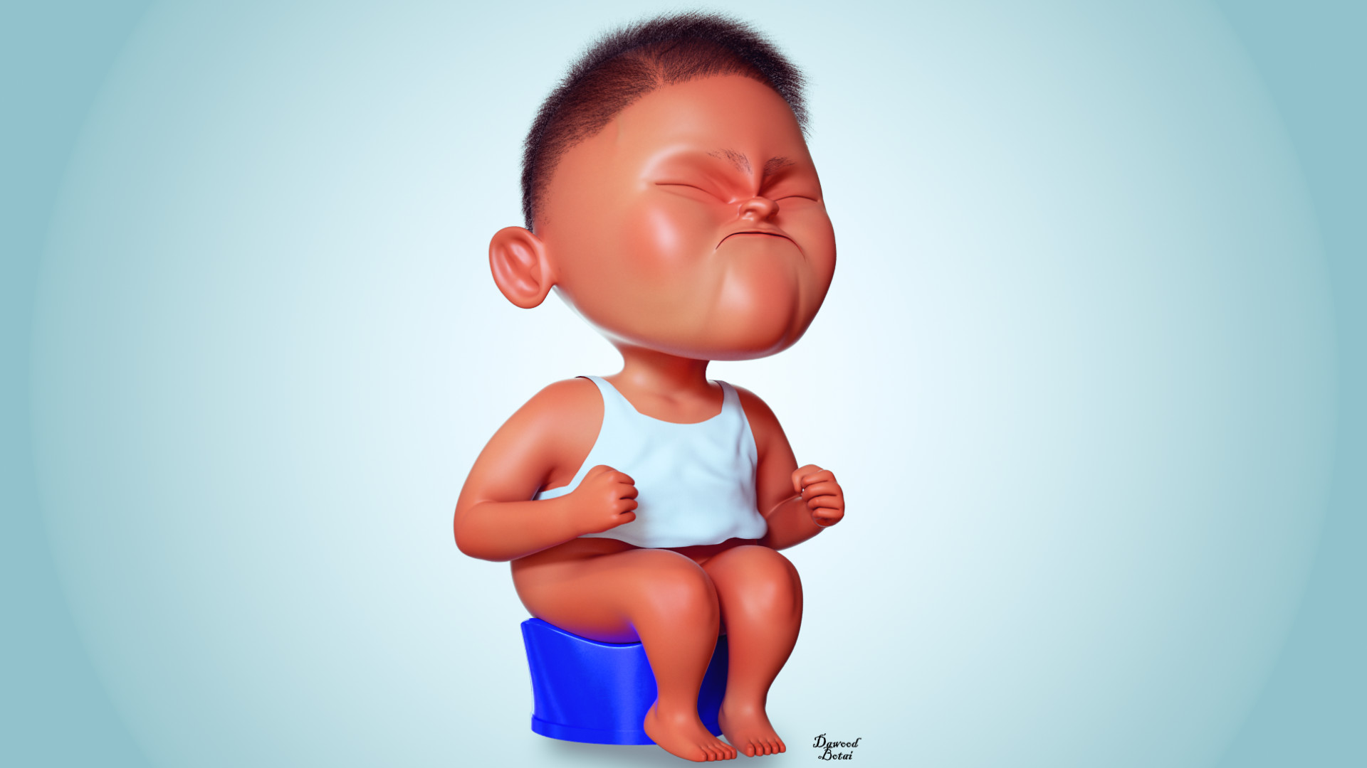 ArtStation - Squeeze Baby