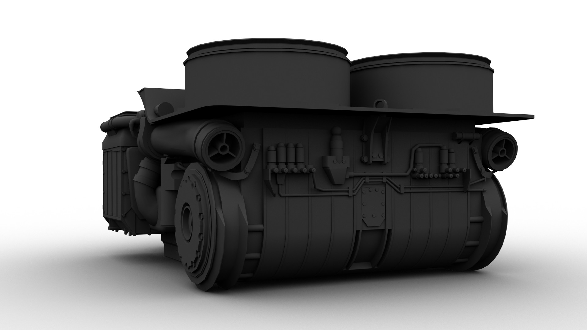 ArtStation - Tank Engine