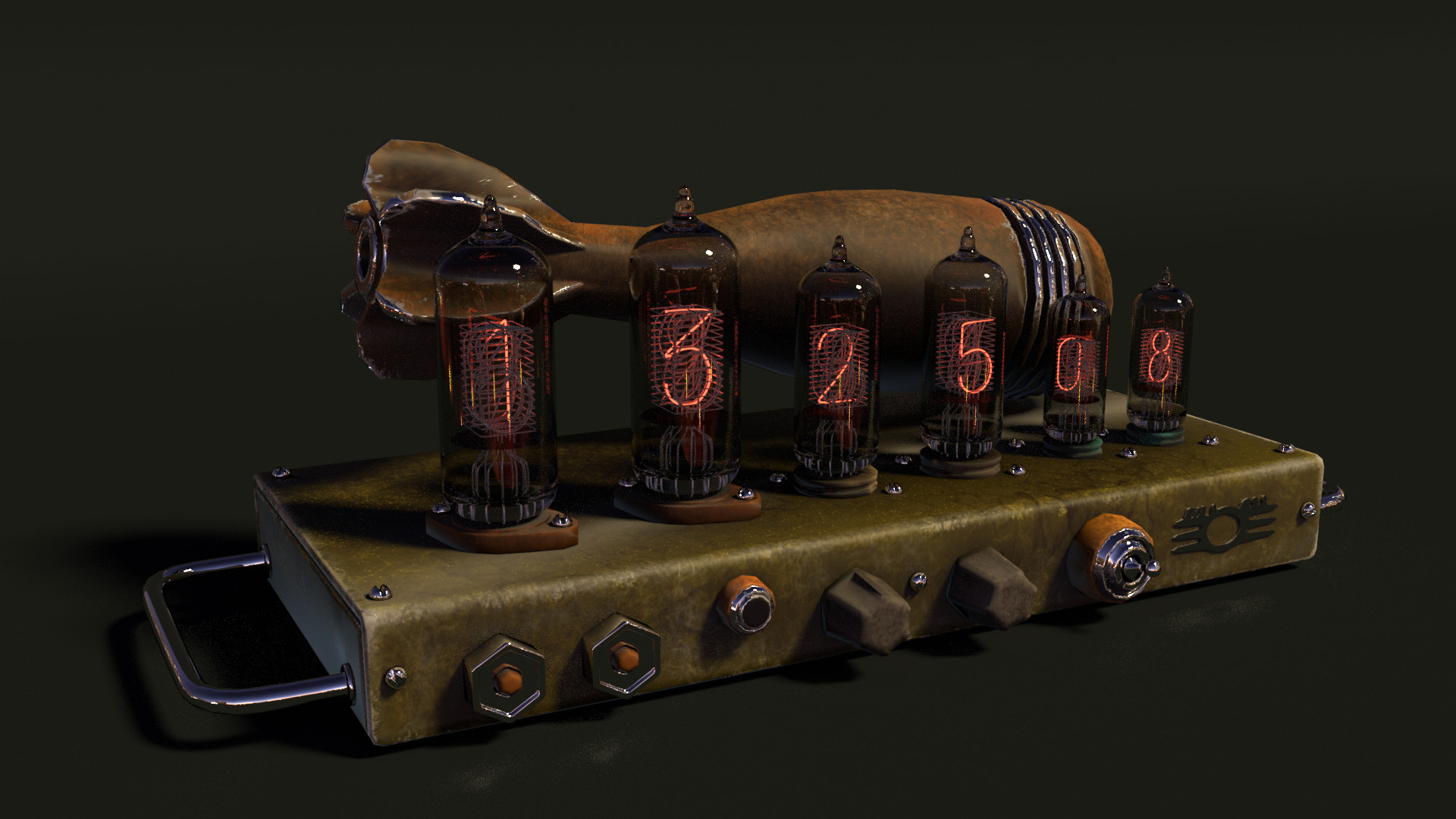 ArtStation - Nixie_clock