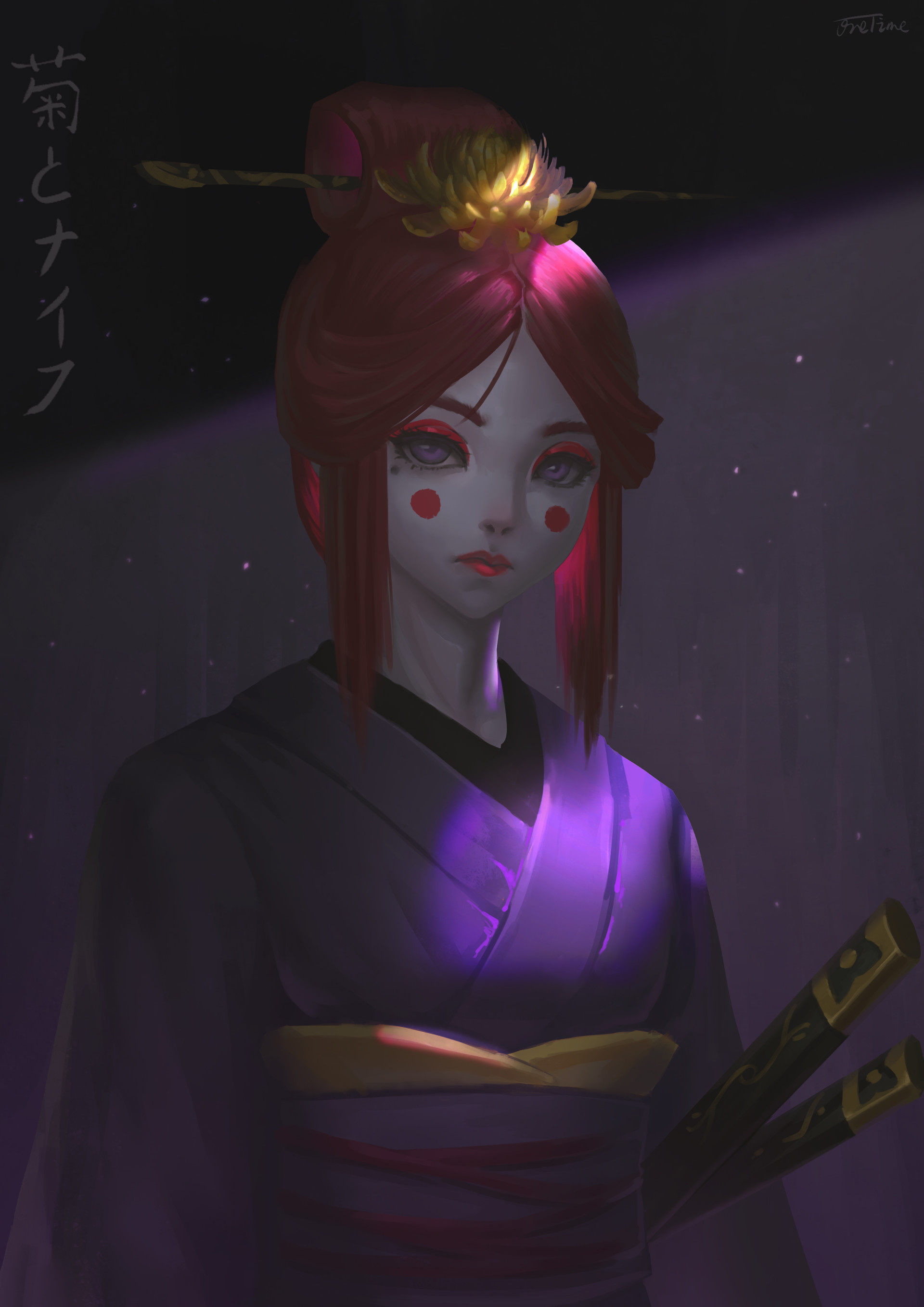 ArtStation - 菊与刀