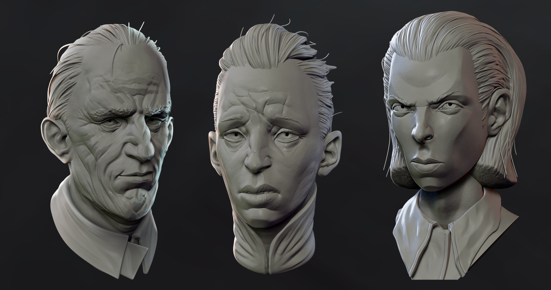 Matthew Hore - Dishonored inspired pieces