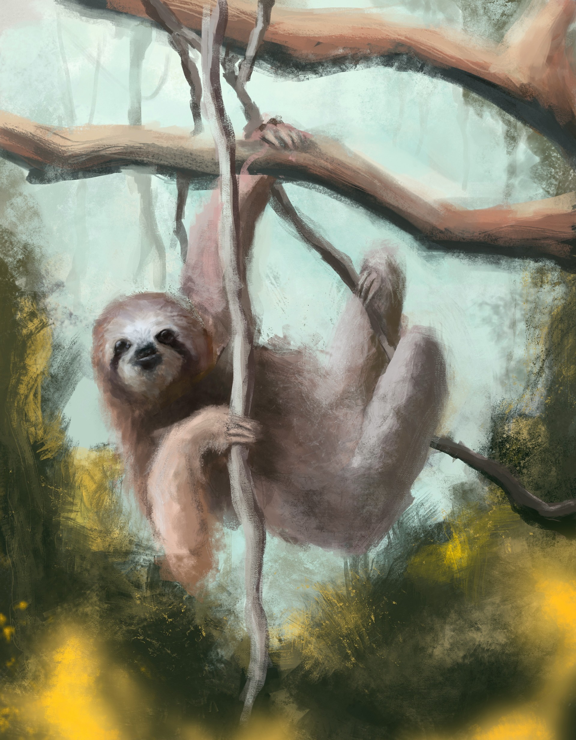 ArtStation - Sloth for My Love