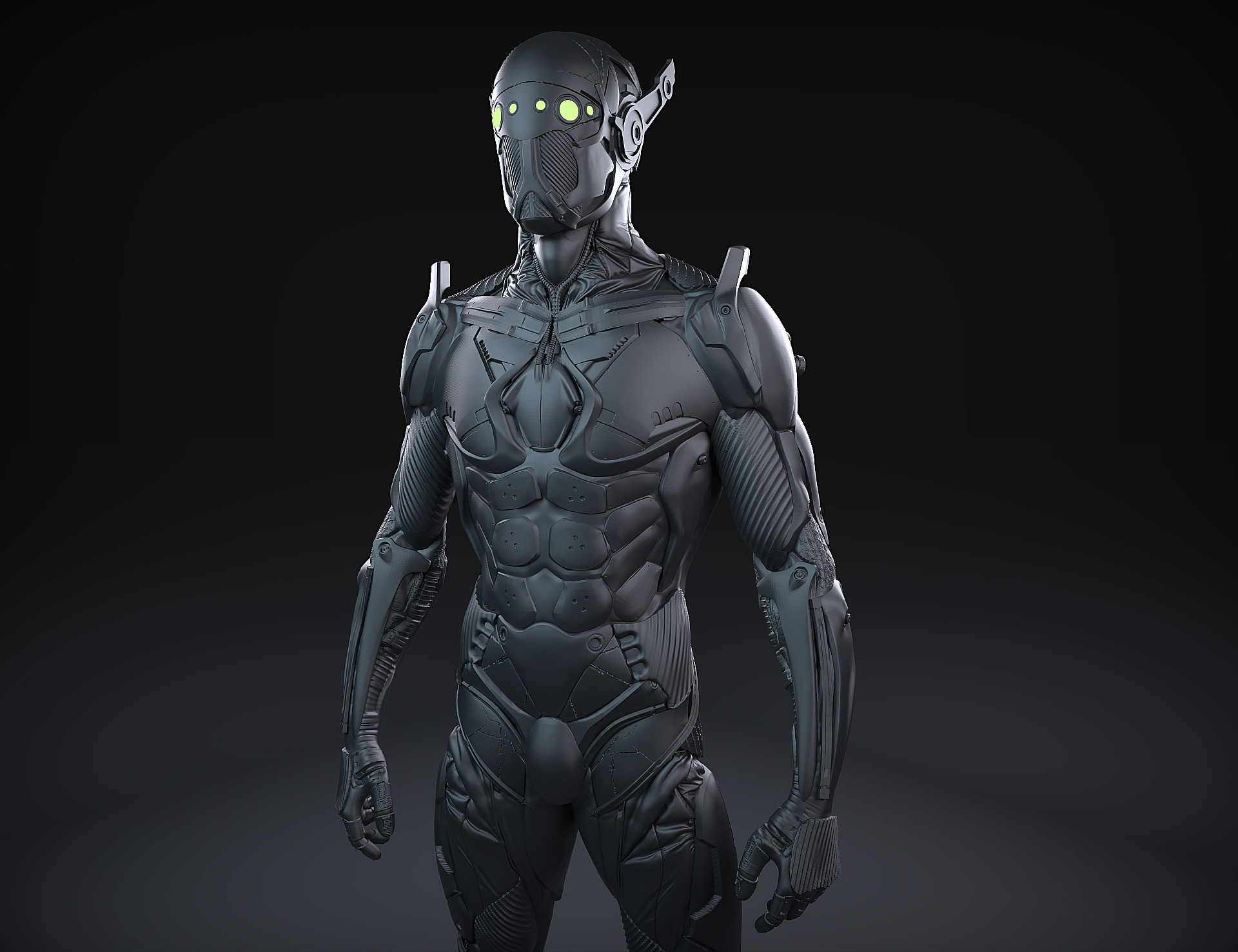 ArtStation - Sci-Fi Character 02
