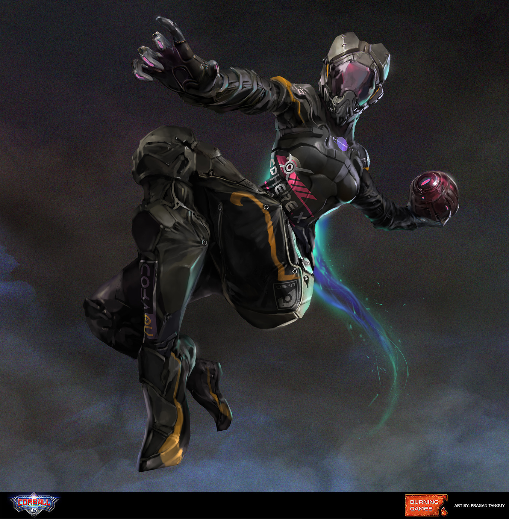 ArtStation - Mercenary Tight End (Corball)