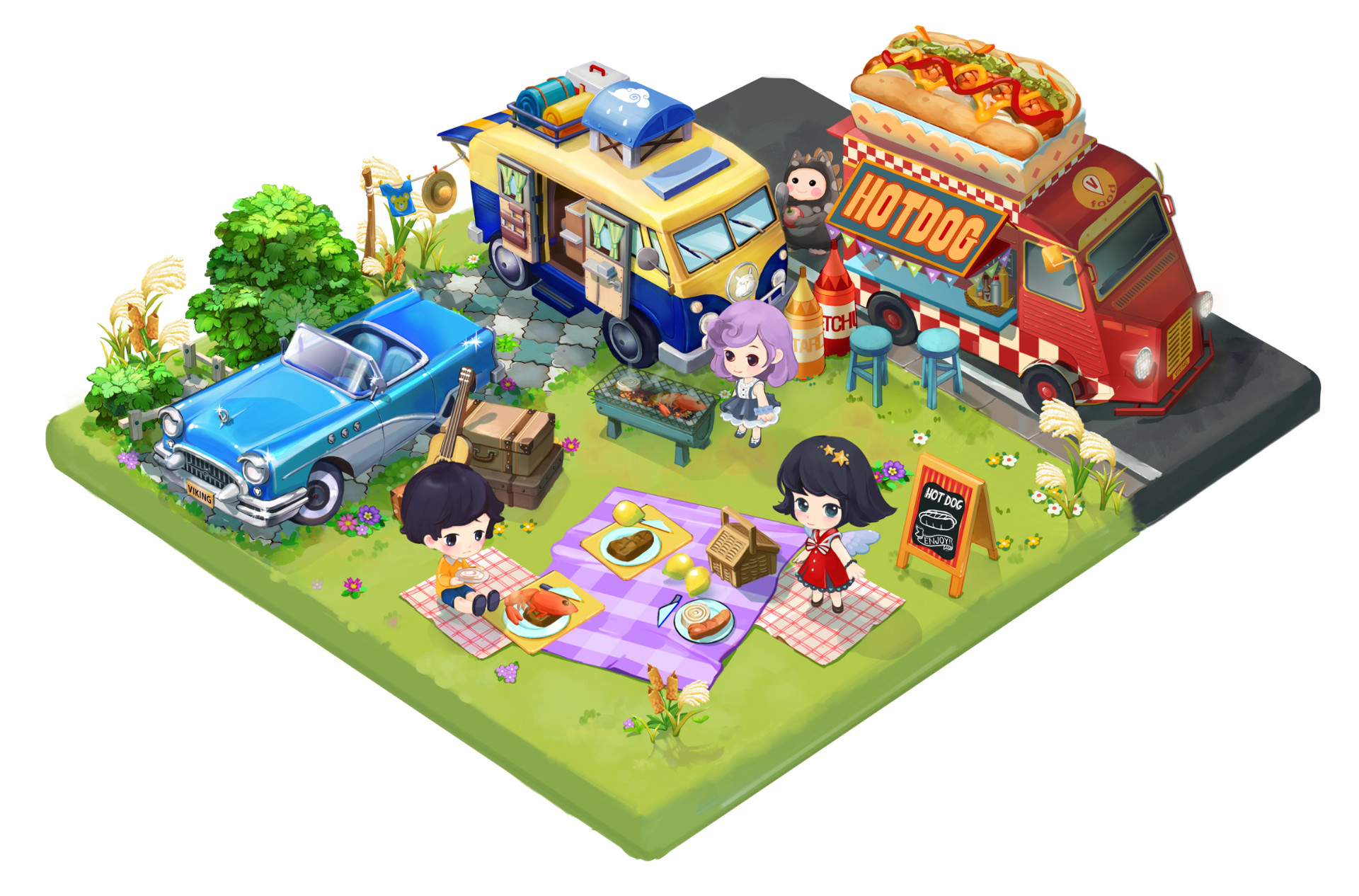 ArtStation - game art ,SNG