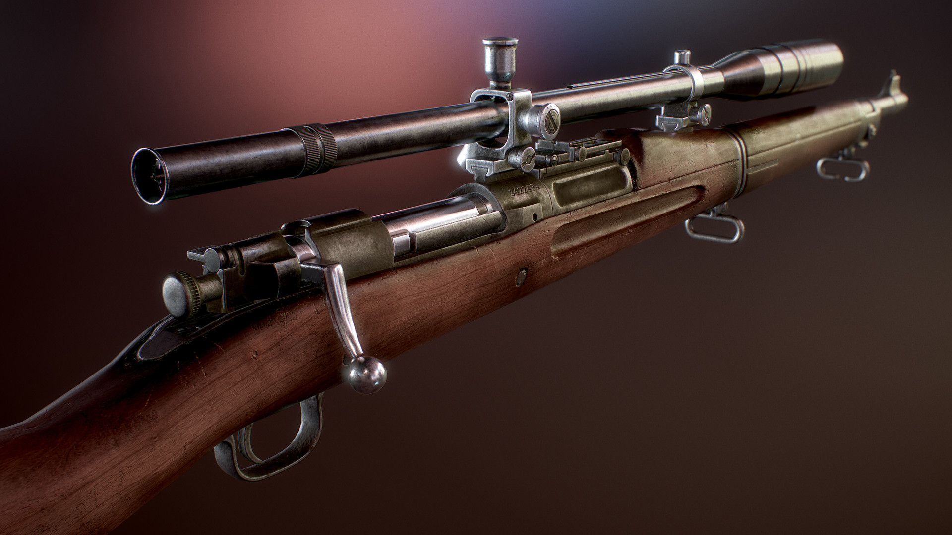 ArtStation - M1903 Springfield