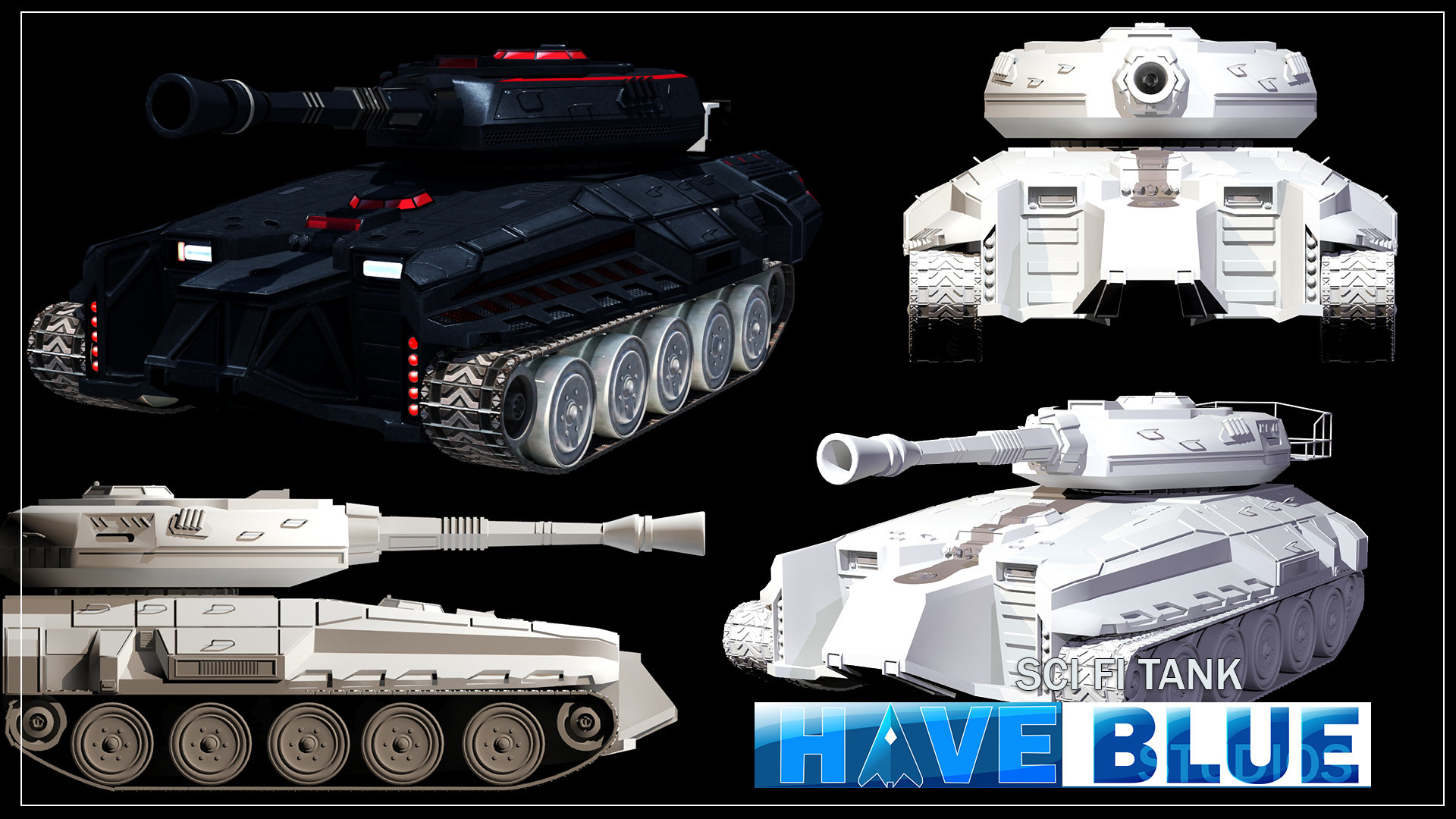 ArtStation - Battery Tank