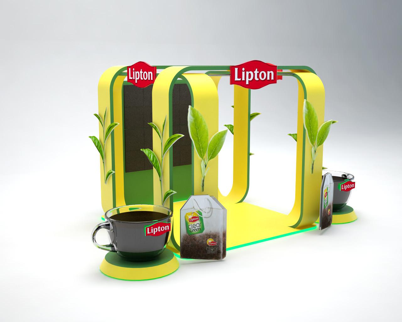 ArtStation - Lipton Booth