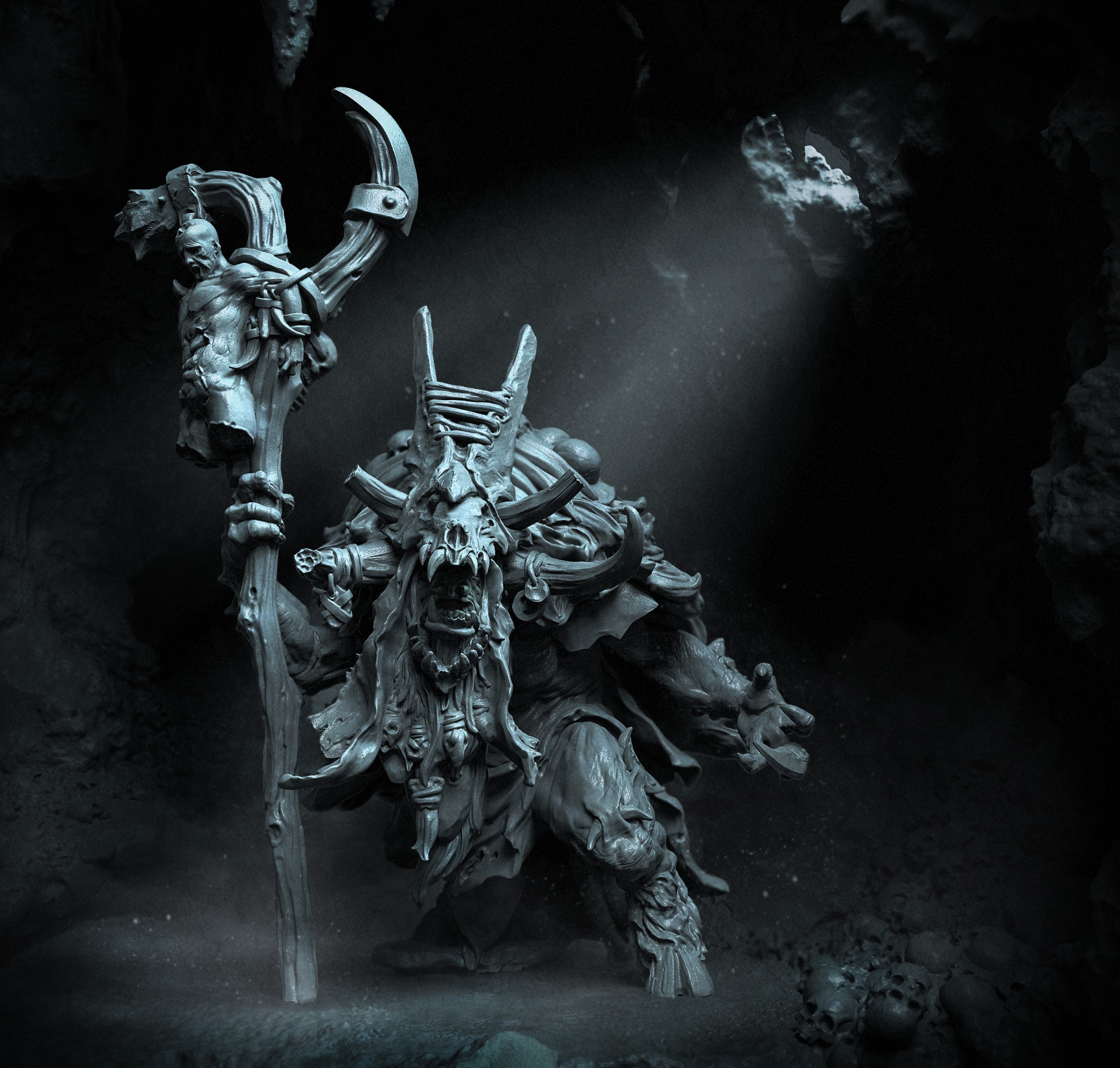 ArtStation - Minotaur Shaman