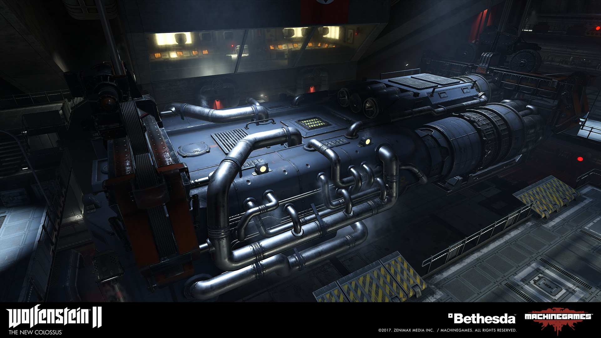 Hector Eduardo Silveri - Wolfenstein II - Area 52 Train