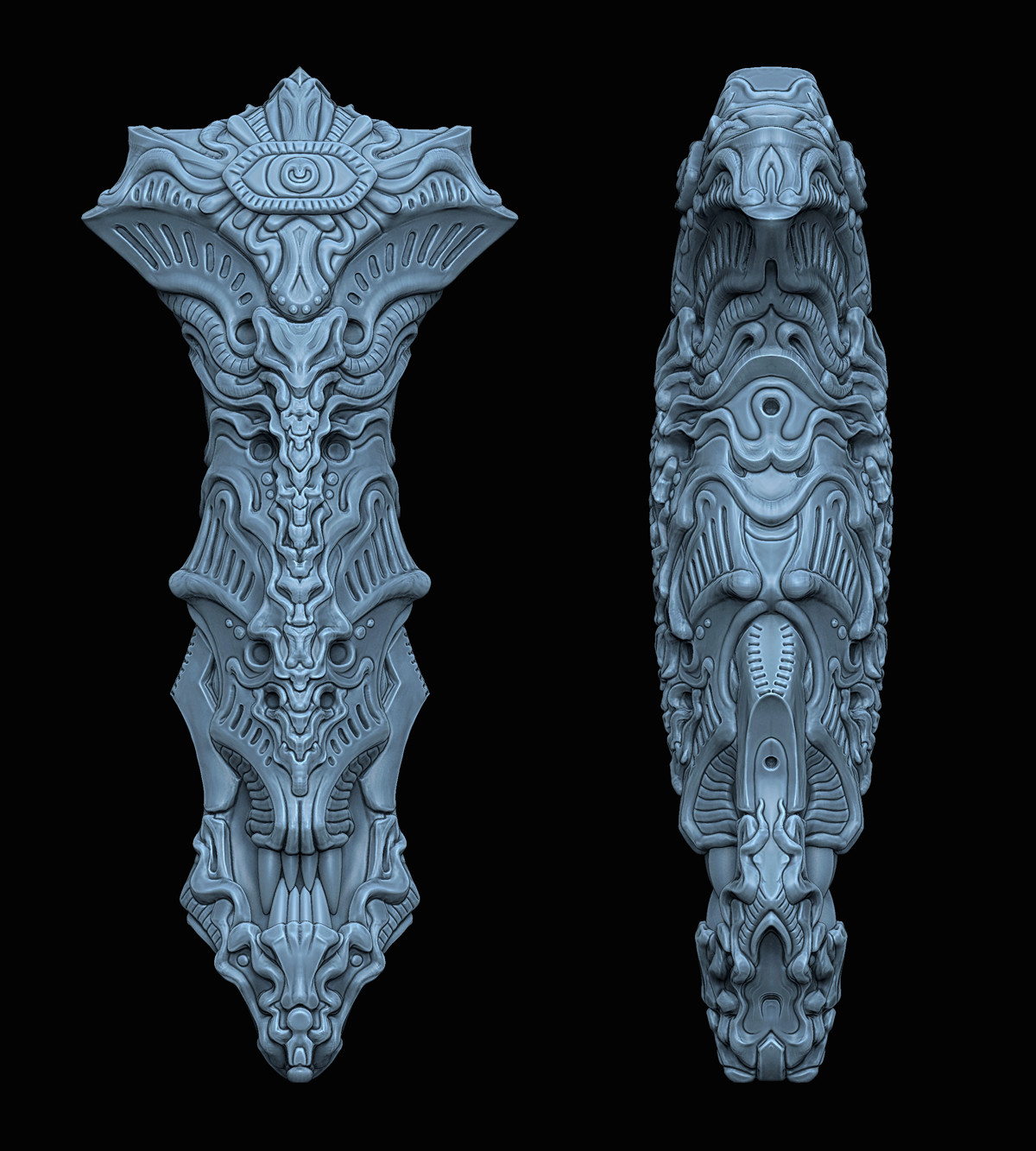 ArtStation - Alien Totem Pendant