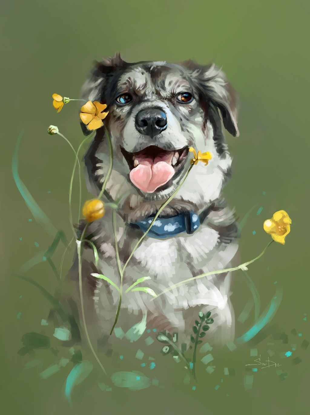 ArtStation - Dog