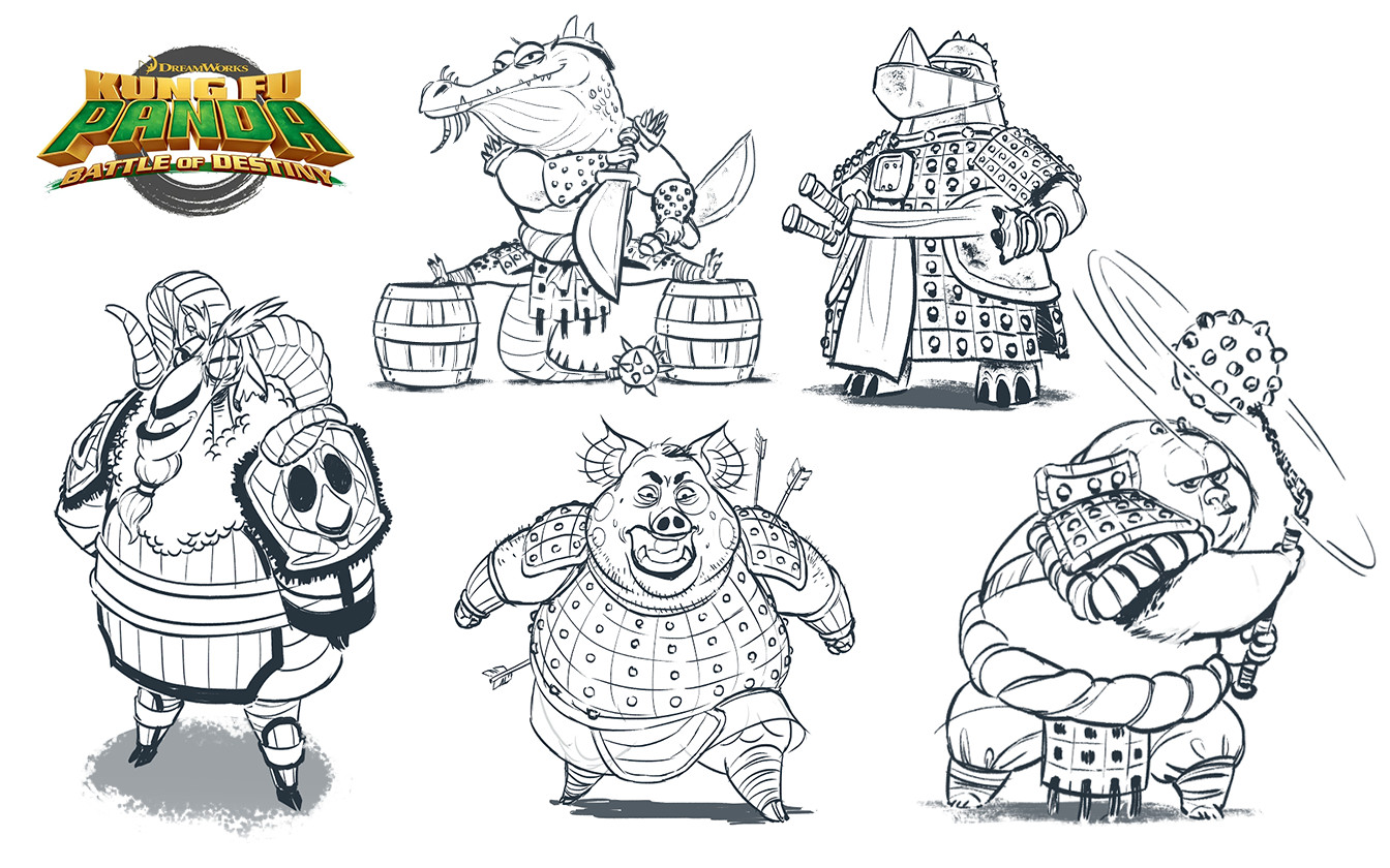 kung fu panda 3 coloring pages