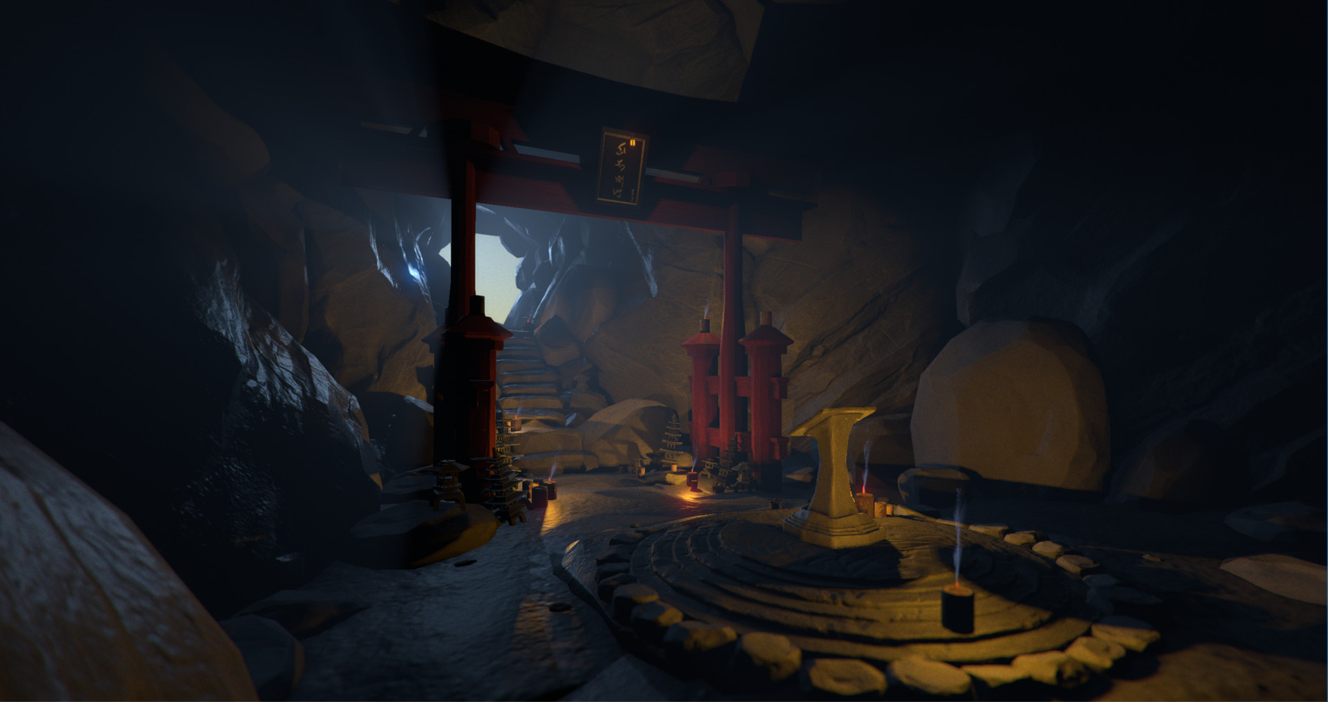 ArtStation - Gates(Shrine)_VR Game_Showreel