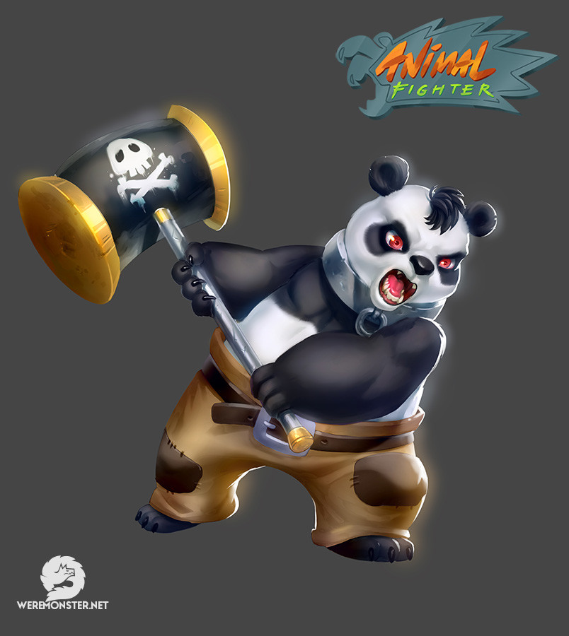 Weremonster Lab - Animal Fighter - Mammals Set 1