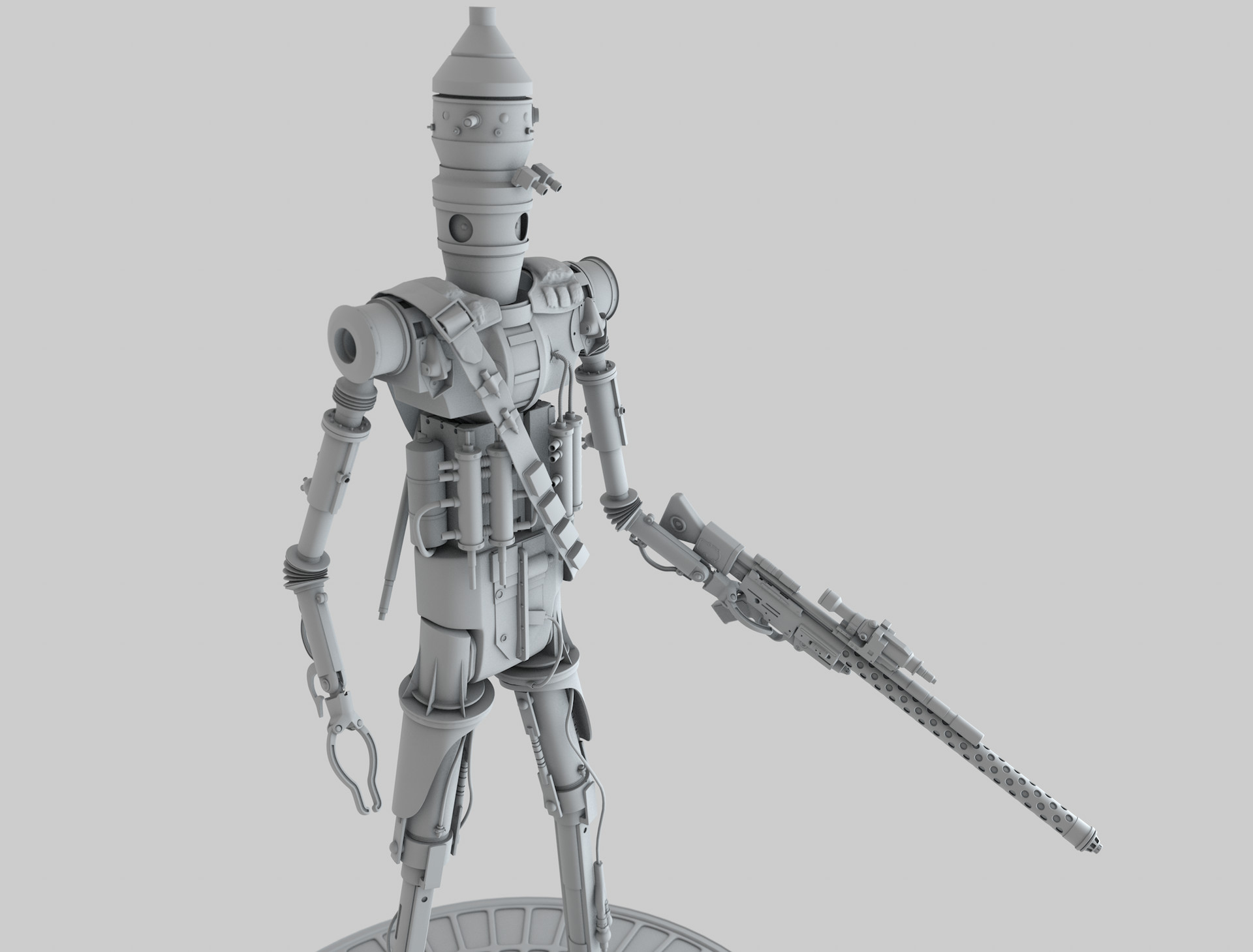 Andy Lefton Award winning 3D Artist - IG-88 "Alternate Universe"